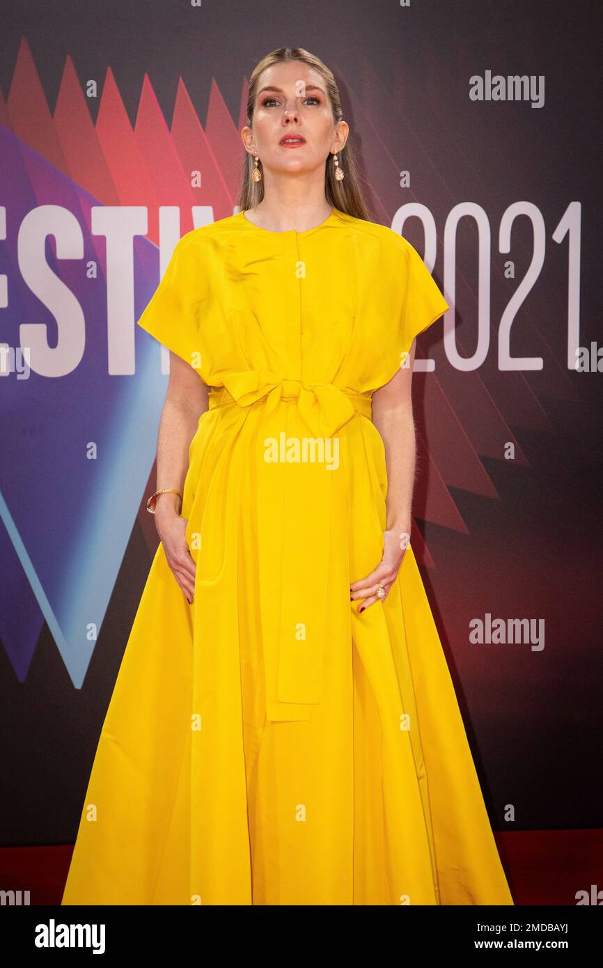 Lily Rabe poses for photographers upon arrival at the premiere of the ...
