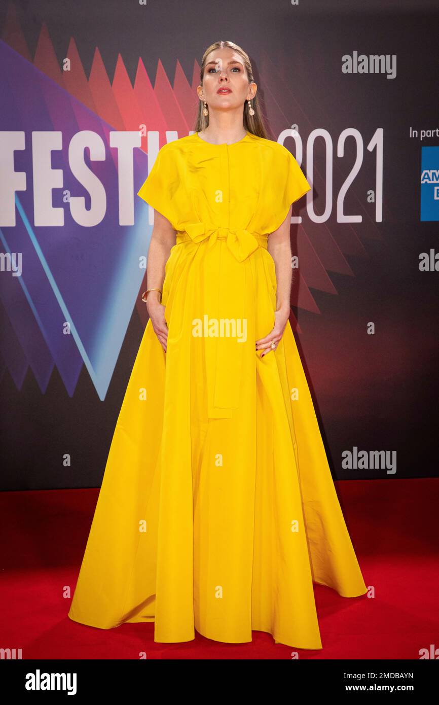 Lily Rabe poses for photographers upon arrival at the premiere of the ...