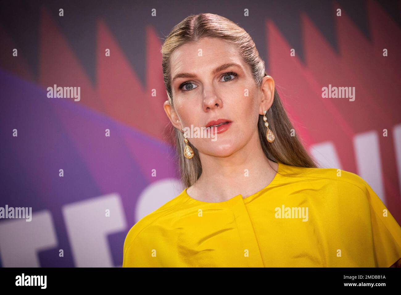 Lily Rabe poses for photographers upon arrival at the premiere of the ...