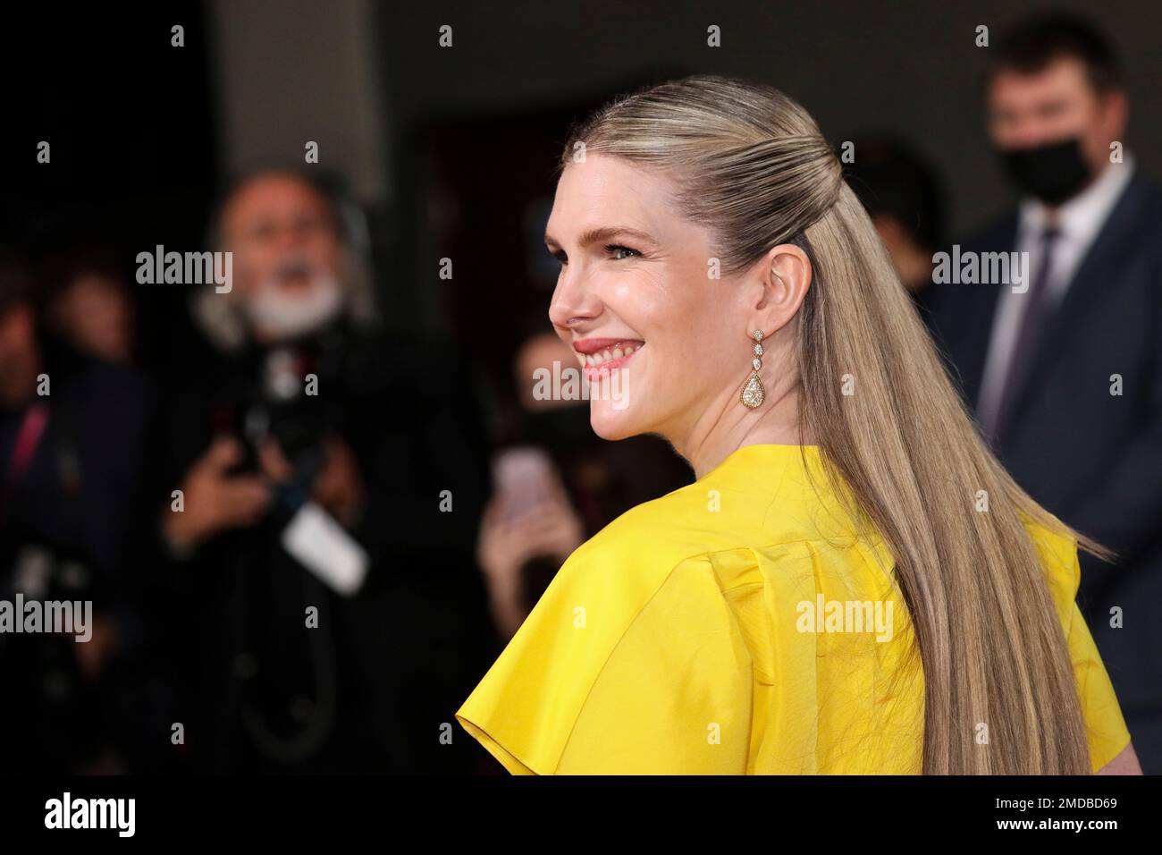 Lily Rabe poses for photographers upon arrival at the premiere of the ...
