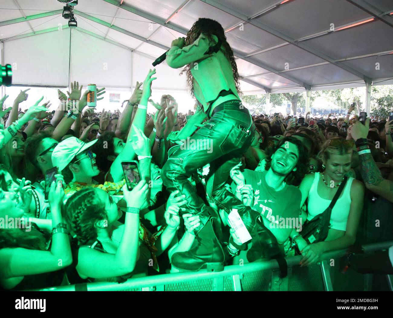 070 Shake, aka Danielle Balbuena, performs on day two of the Austin ...