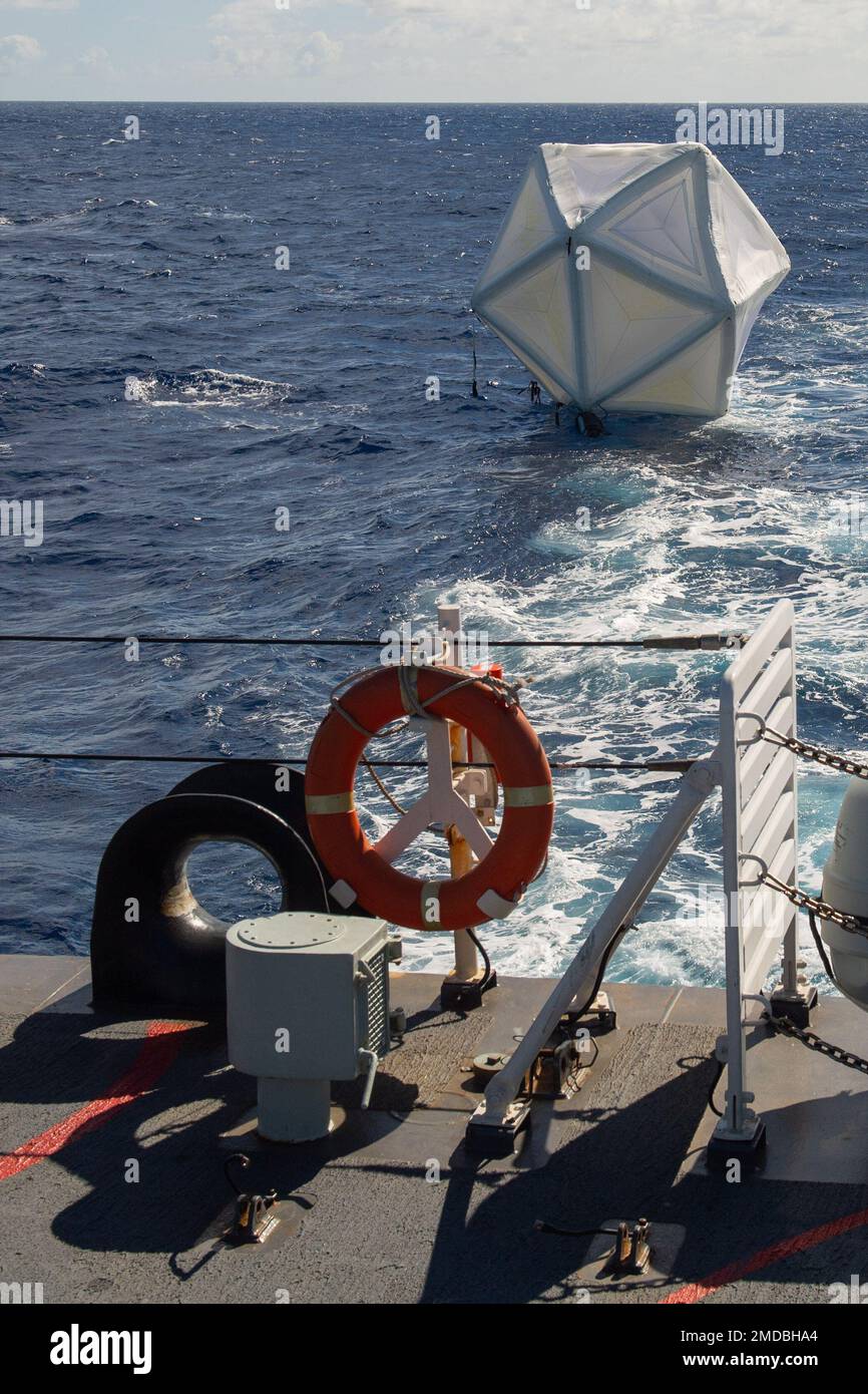 220715-O-QR492-1006-CA PACIFIC OCEAN (July 15, 2022) A surface offboard ...