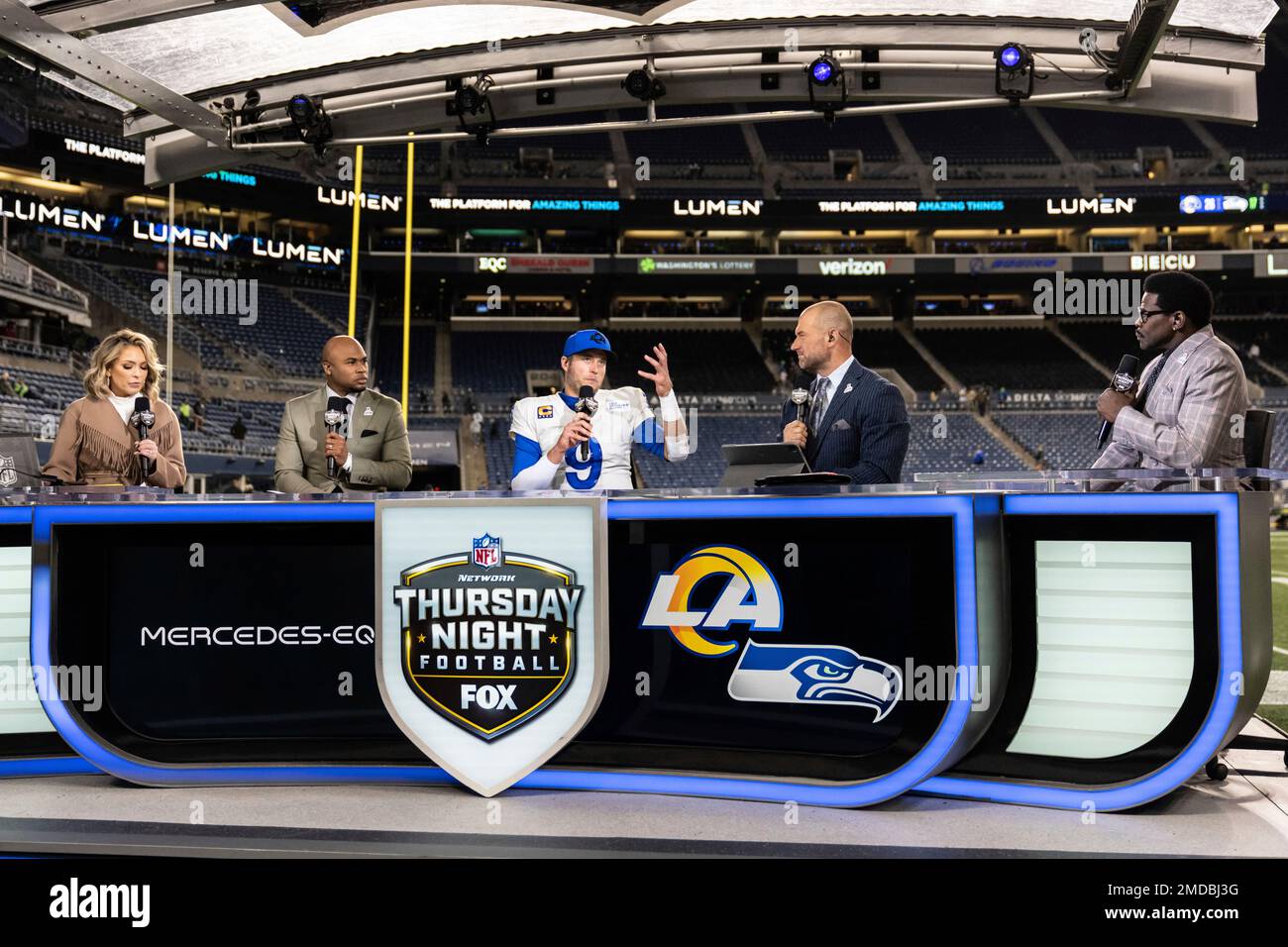 From, Colleen Wolfe, Steve Smith, Los Angeles Rams quarterback Matthew ...