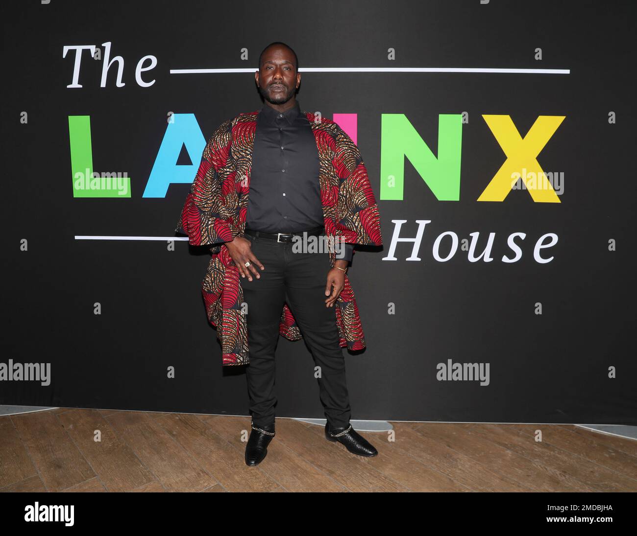 Actor Nicco Annan poses at the Google Power Hour & "New Latinx ...
