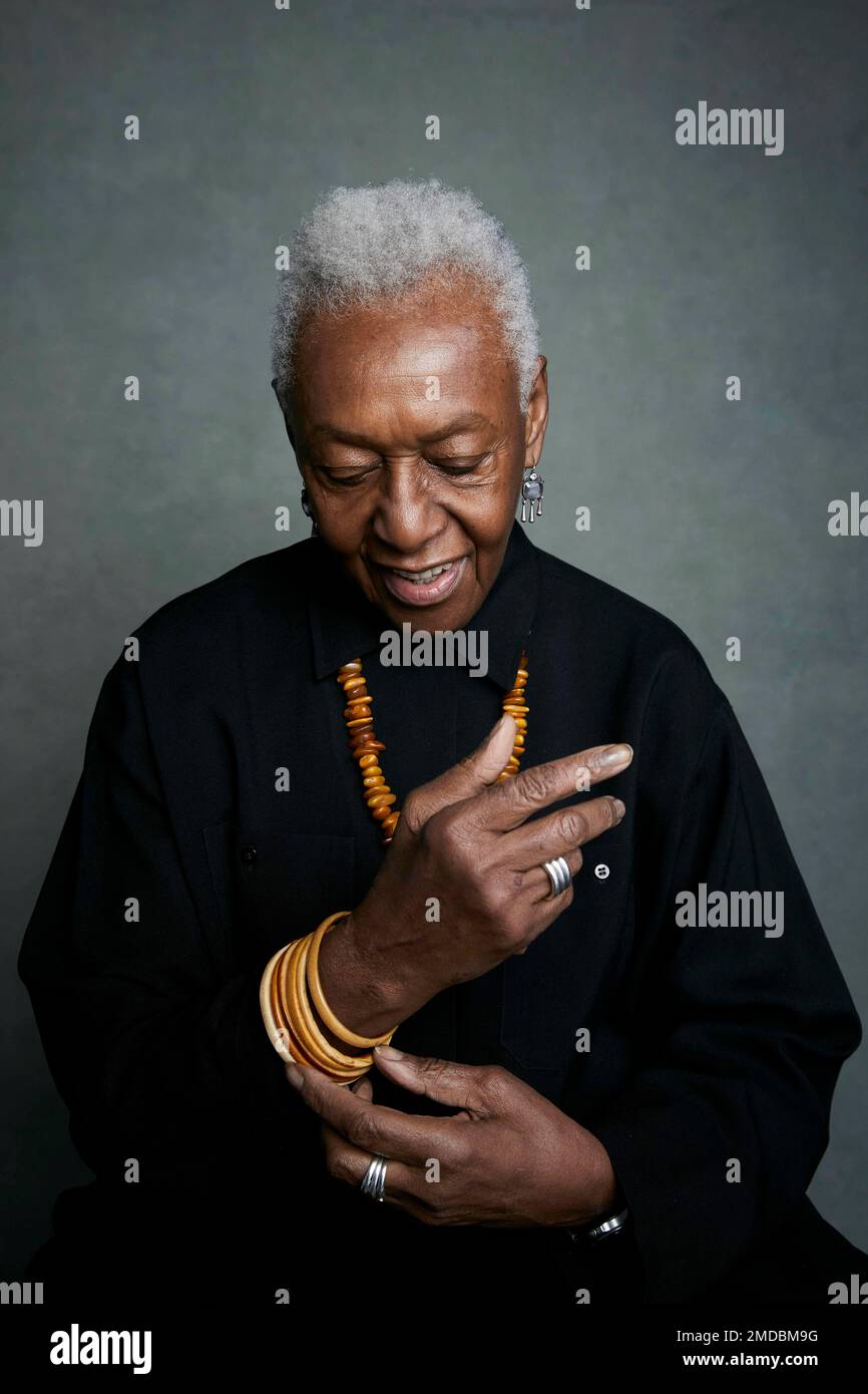 Director Bethann Hardison poses for a portrait to promote the film ...