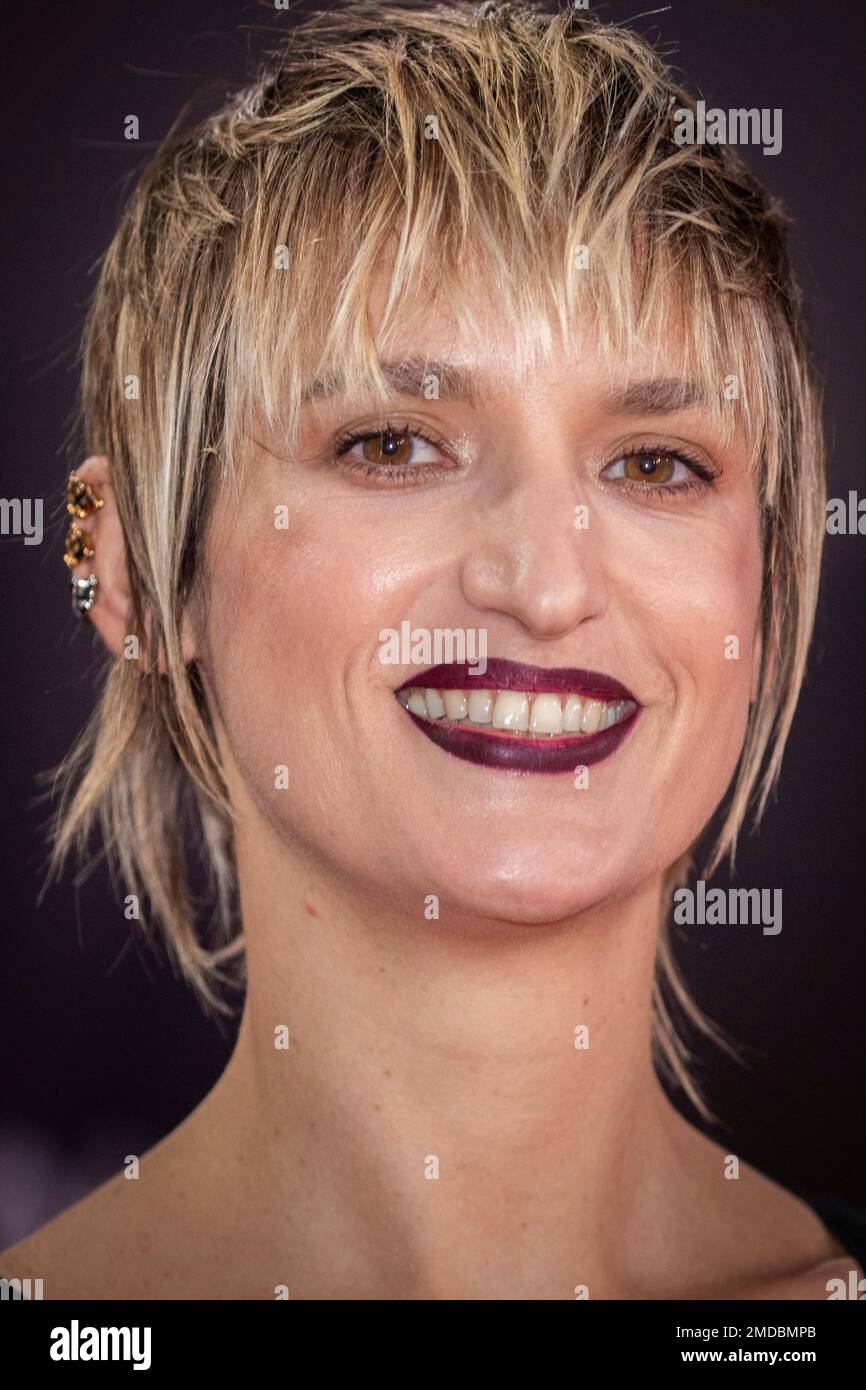 Agathe Rousselle poses for photographers upon arrival at the premiere ...