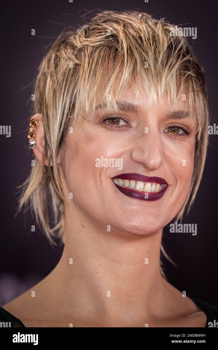 Agathe Rousselle poses for photographers upon arrival at the premiere ...