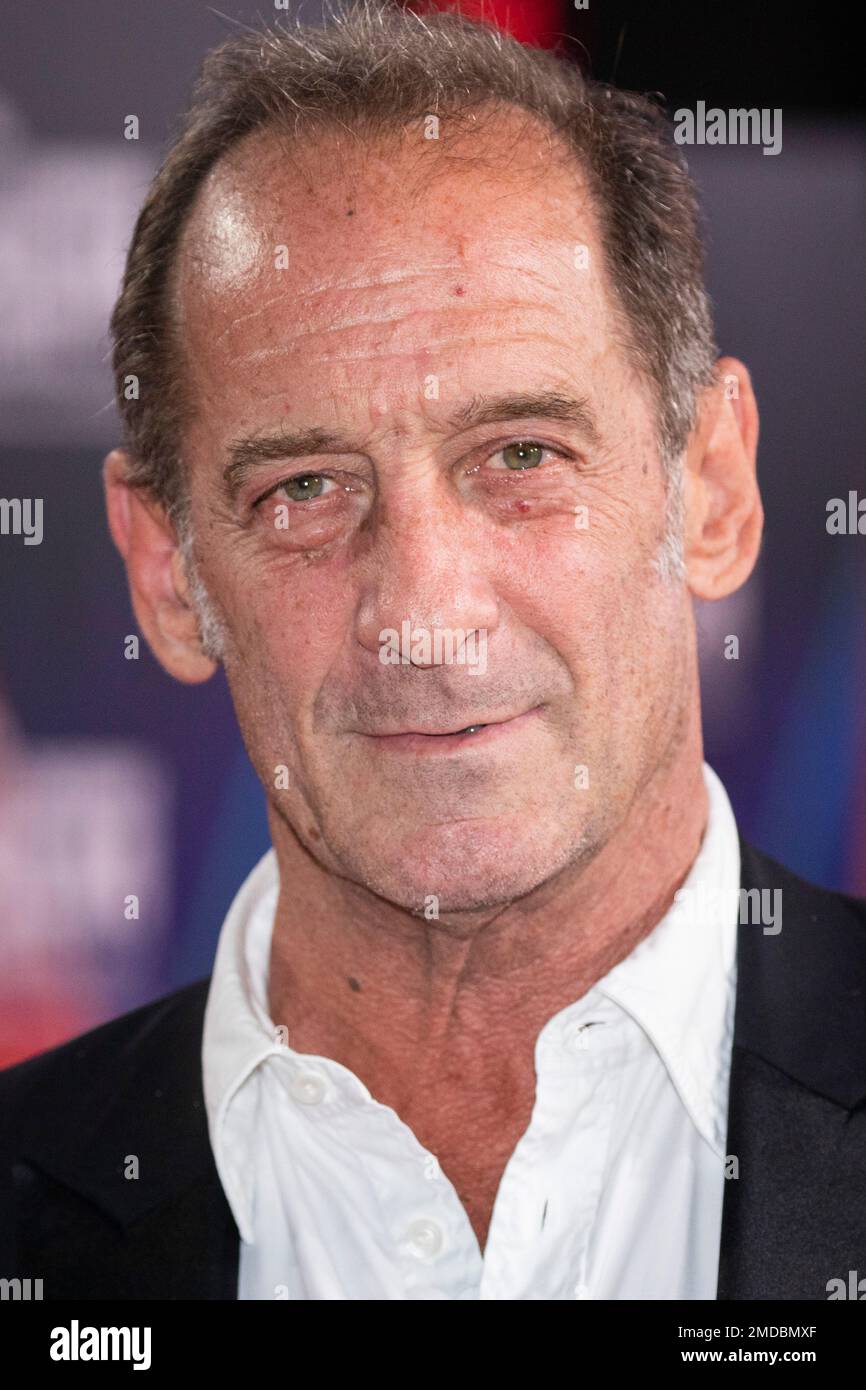 Vincent Lindon poses for photographers upon arrival at the premiere of ...