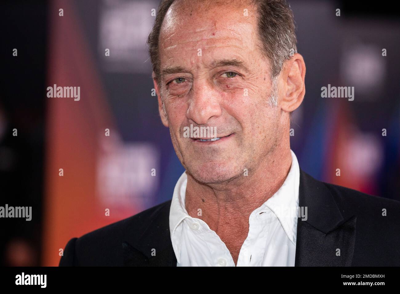 Vincent Lindon poses for photographers upon arrival at the premiere of ...