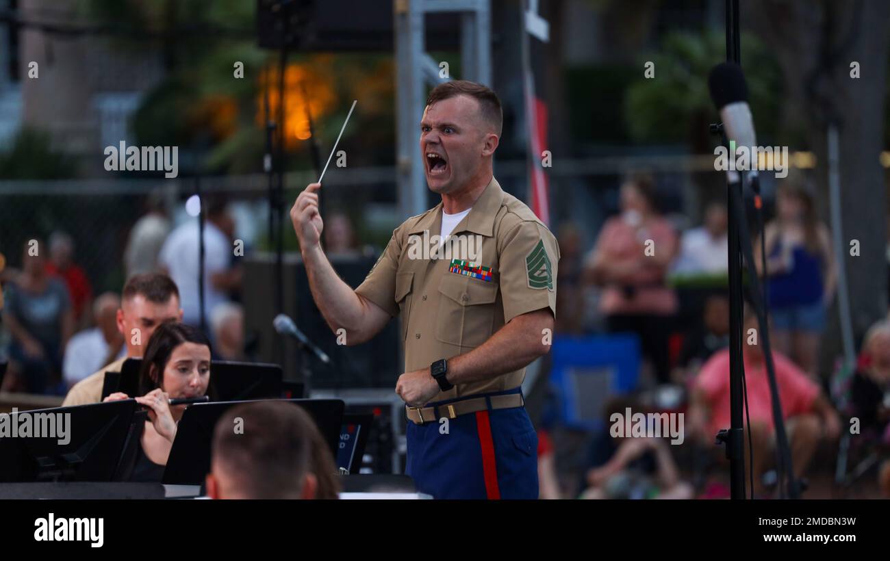 Parris island marine band hi-res stock photography and images - Alamy