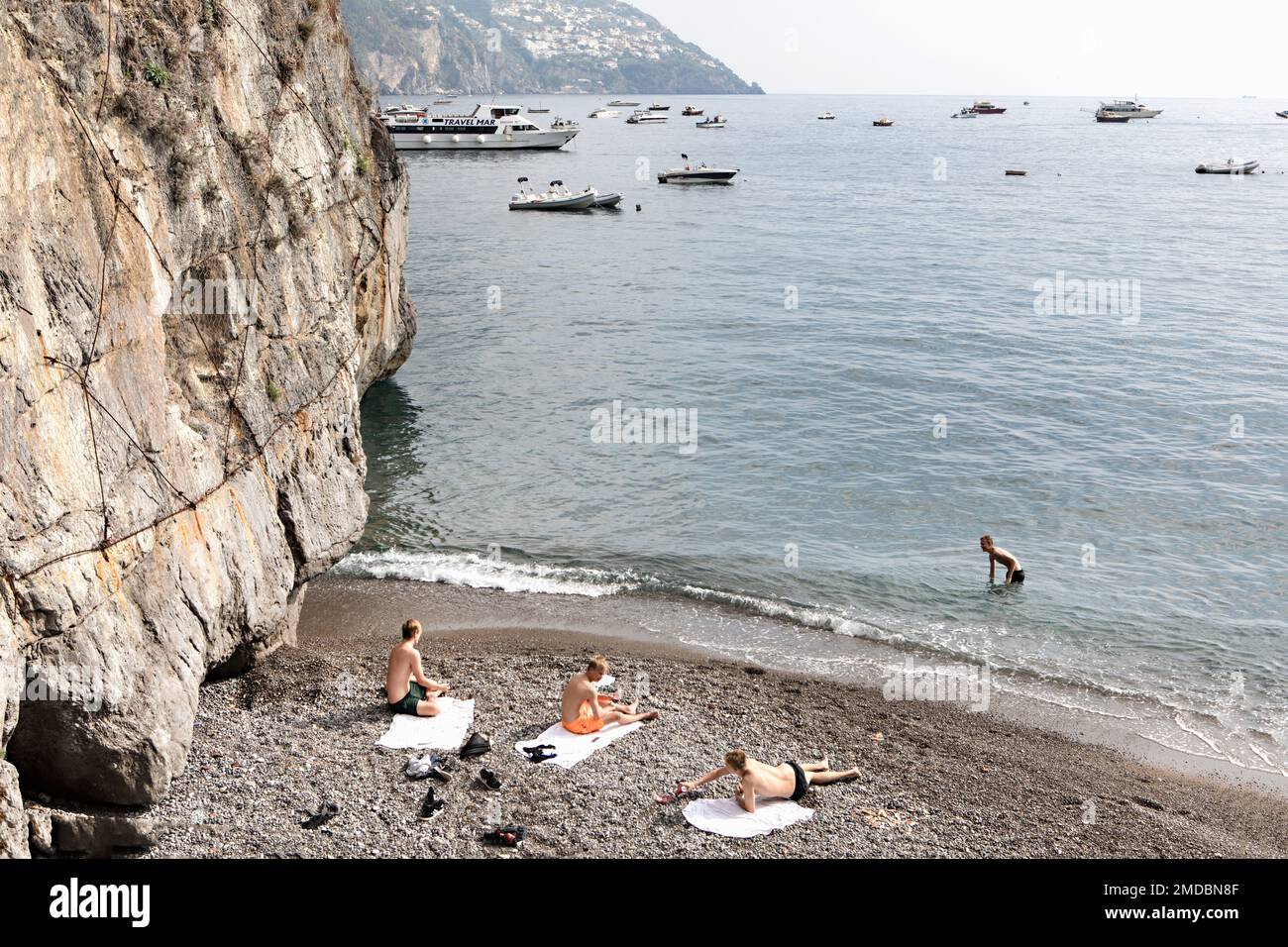 Capri and swimming hi-res stock photography and images - Alamy
