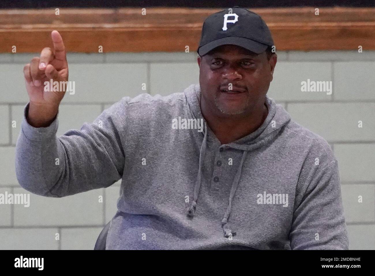 In this photo made on Saturday, Oct. 9, 2021, Pennsylvania State ...