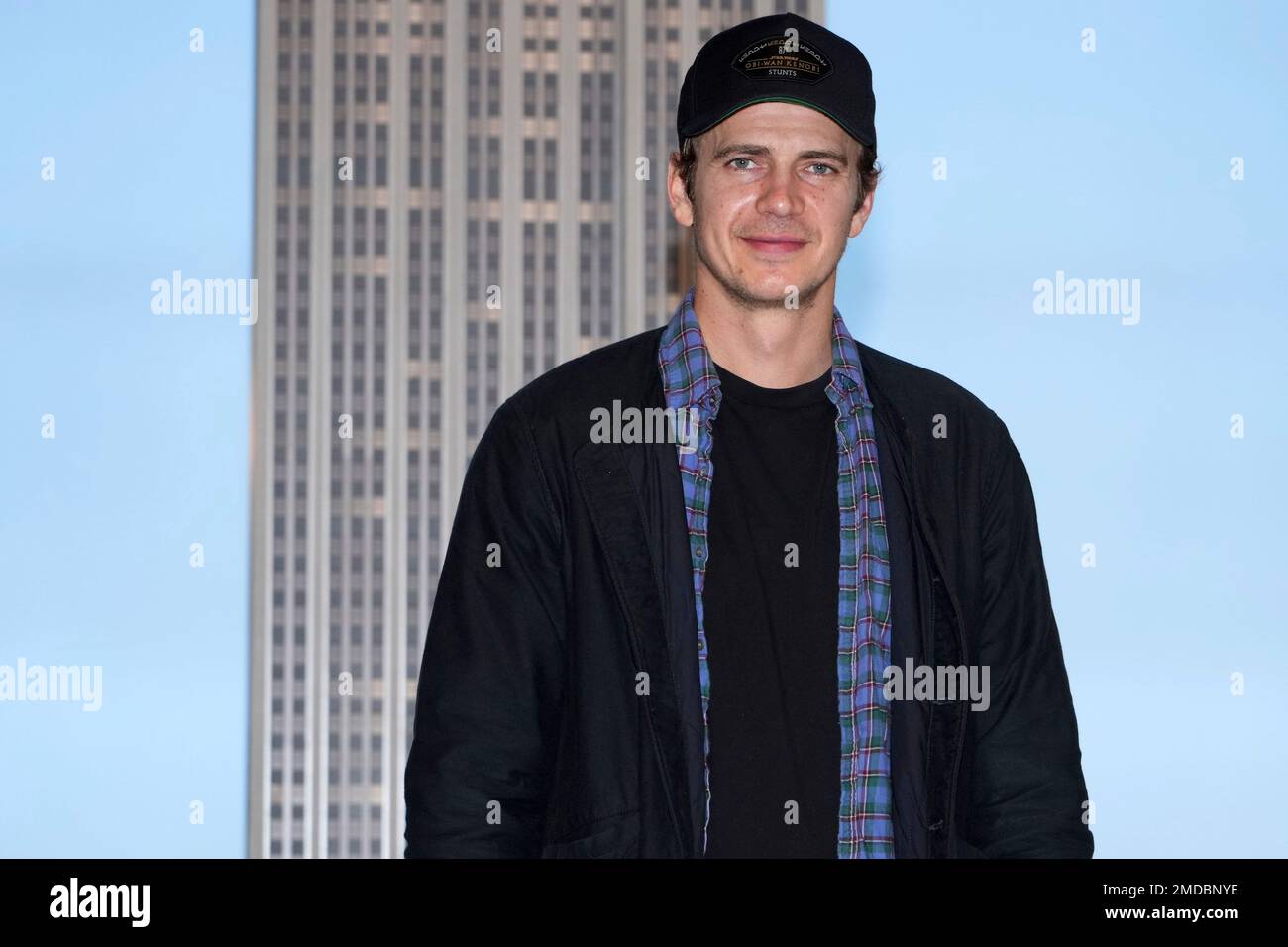 Hayden Christensen visits the Empire State Building in celebration of ...