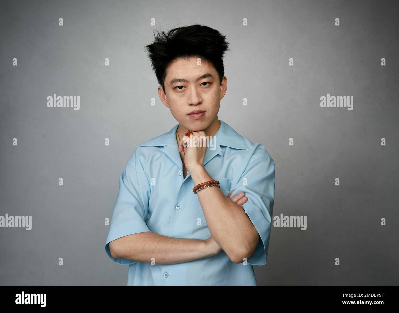 Rich Brian poses for a portrait to promote the film "Jamojaya" at the ...
