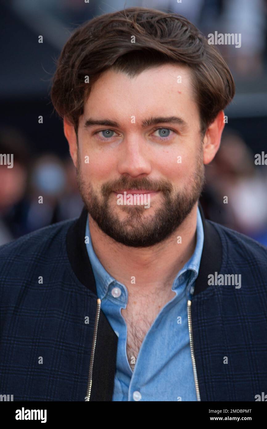 Jack Whitehall pose for photographers upon arrival at the premiere of ...