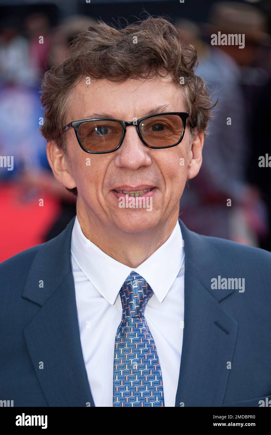 Peter Baynham poses for photographers upon arrival at the premiere of ...