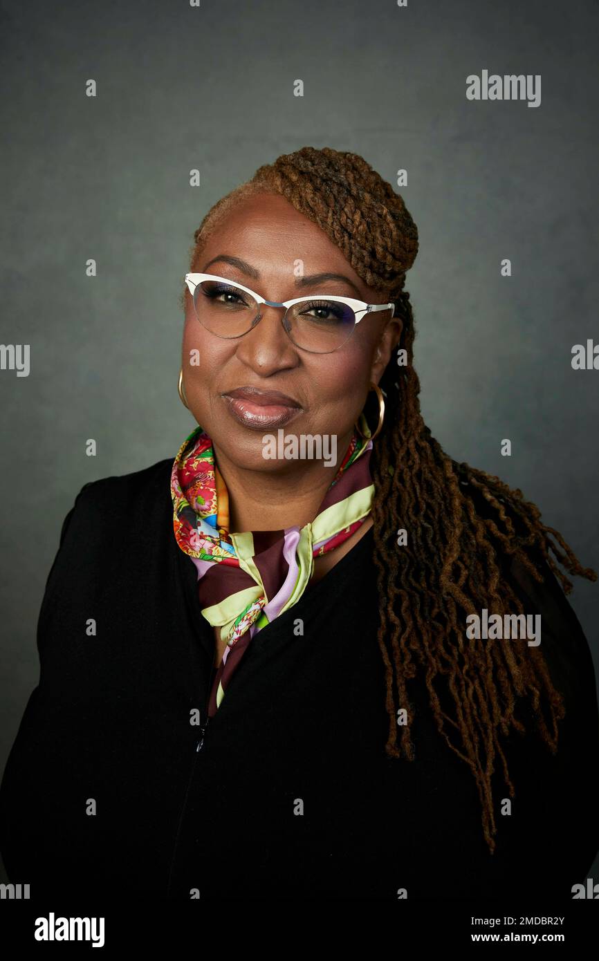 Director Lisa Cortes poses for a portrait to promote the film "Little ...
