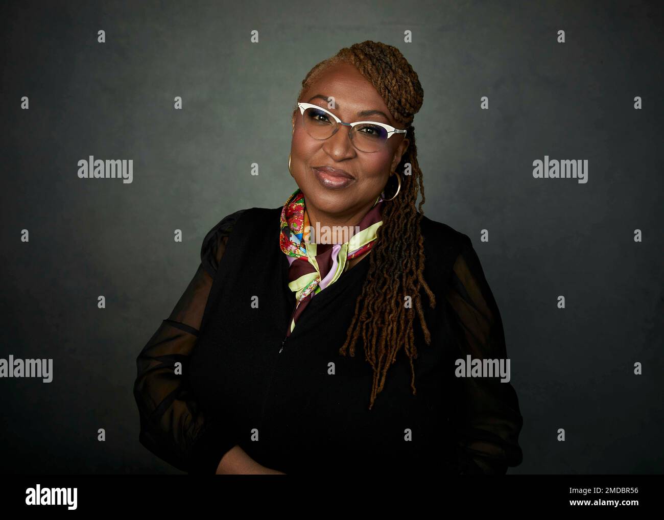 Director Lisa Cortes poses for a portrait to promote the film "Little ...