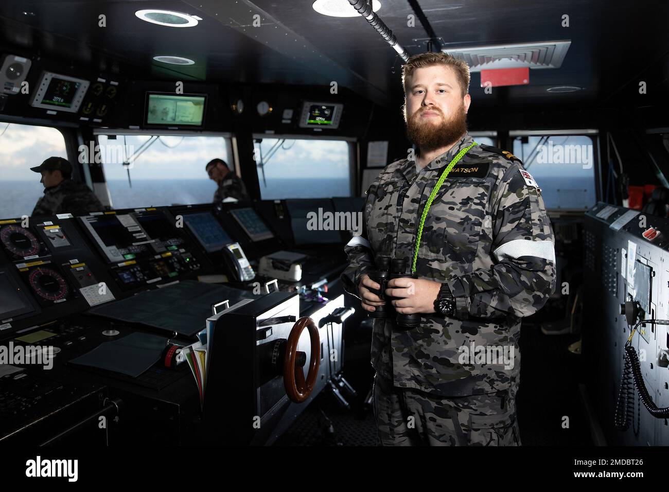 PACIFIC OCEAN (July 15, 2022) Royal Australian Navy Sub- Lt. Thomas ...