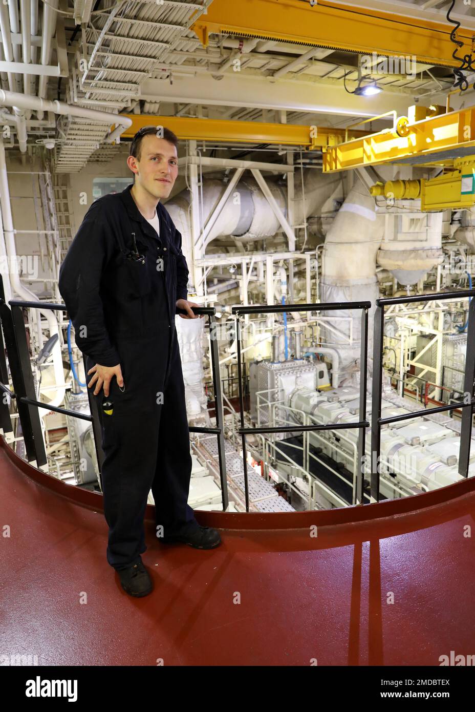 220715-N-OH262-0599 ATLANTIC OCEAN (July 15, 2022)-Engineer Cadet ...