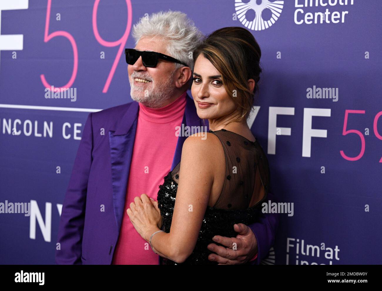 Writer-director Pedro Almodovar, left, and actor Penelope Cruz attend ...