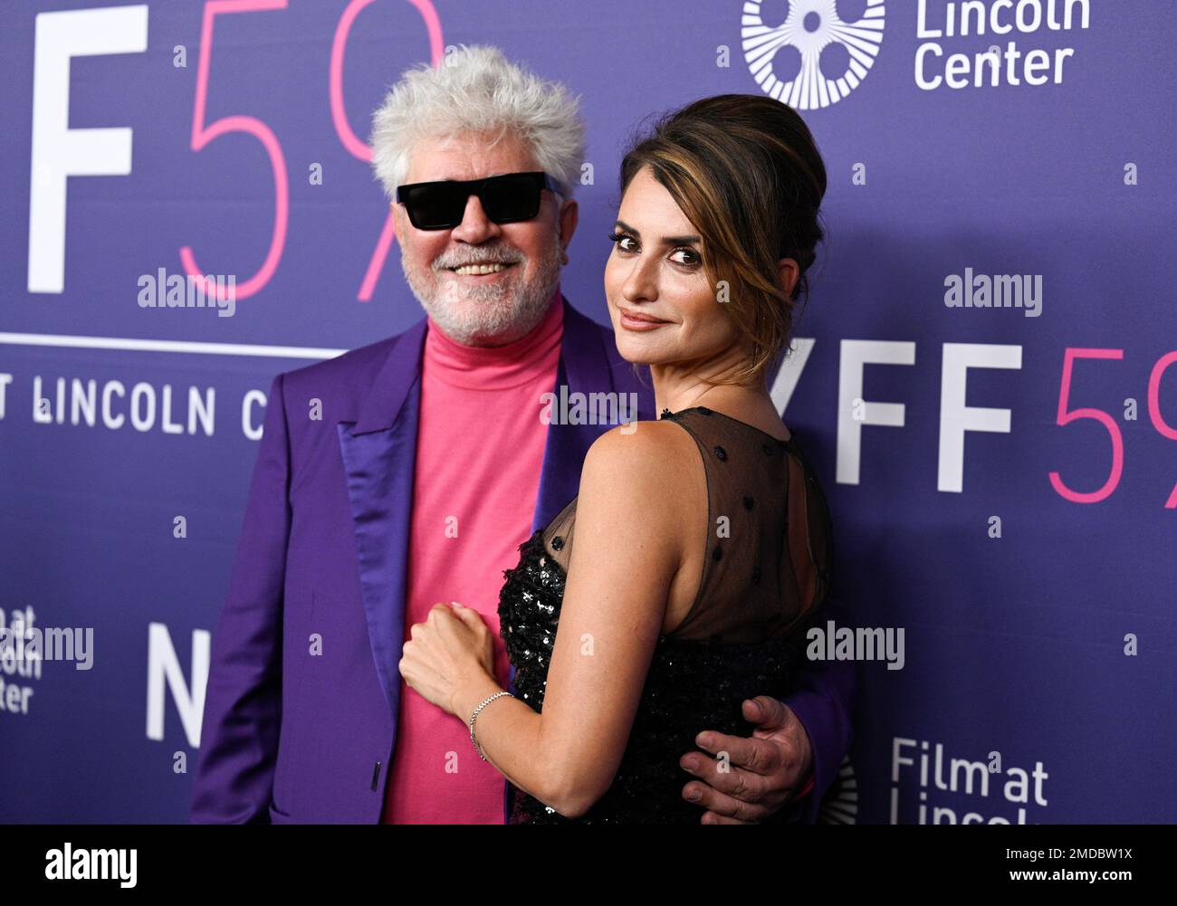 Writer-director Pedro Almodovar, left, and actor Penelope Cruz attend ...