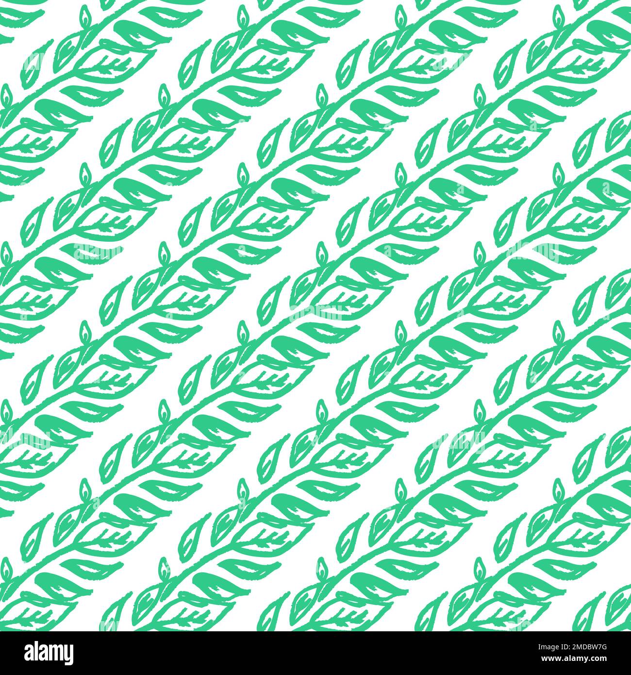 Girly seamless pattern. Children's drawings with wax crayons. Floral ...