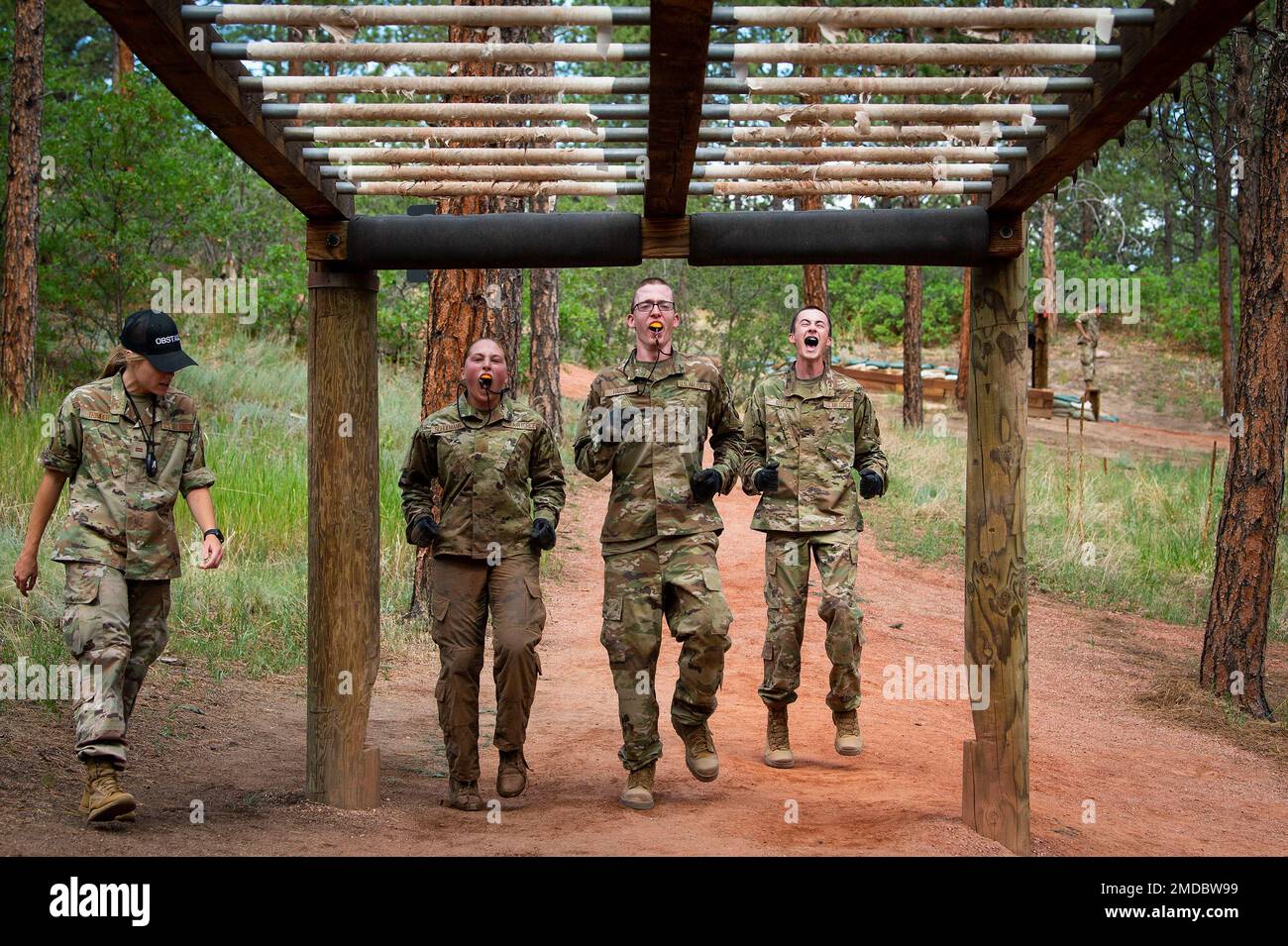 U.S. AIR FORCE ACADEMY, Colo. -- Basic cadets from the Class of 2026 ...