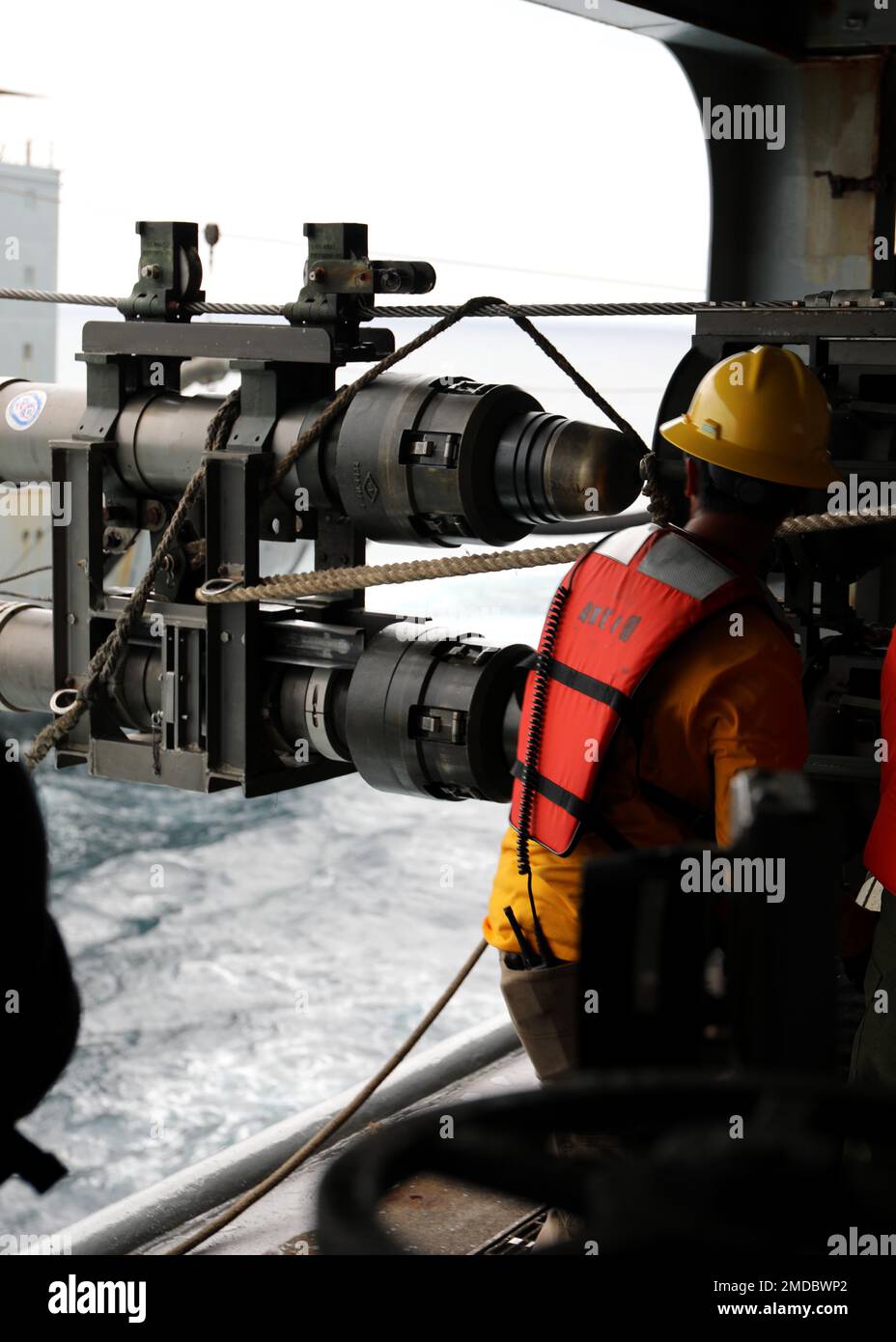 220715-N-OH262-0916 ATLANTIC OCEAN (July 15, 2022)-A view of the fuel ...