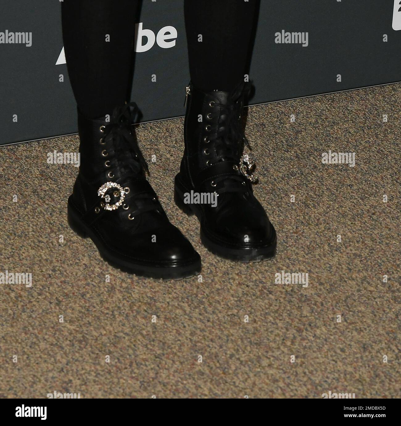 Thomasin McKenzie, Shoe Detail attends the 2023 Sundance Film Festival ...