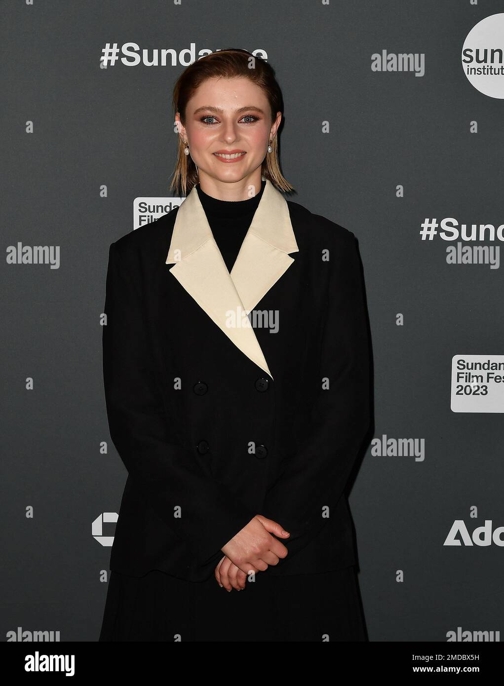 Thomasin McKenzie attends the 2023 Sundance Film Festival "Eileen ...