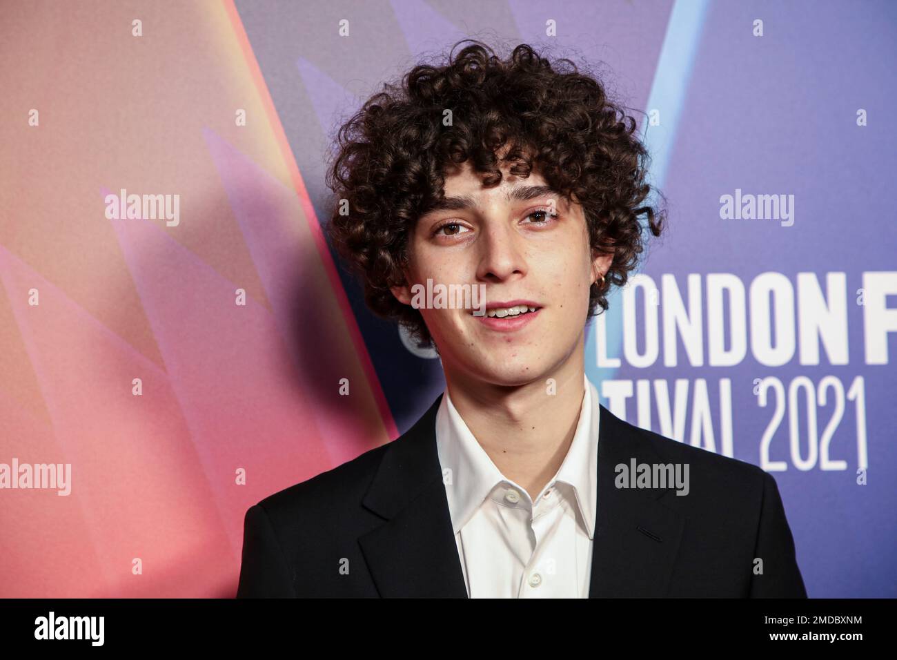 Filippo Scotti poses for photographers upon arrival at the premiere of ...