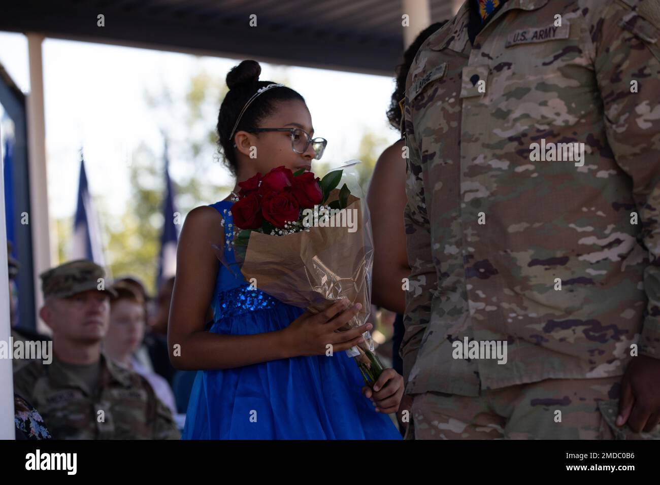 The daughter of Brig. Gen. Ronald R. Ragin, 13th Expeditionary ...