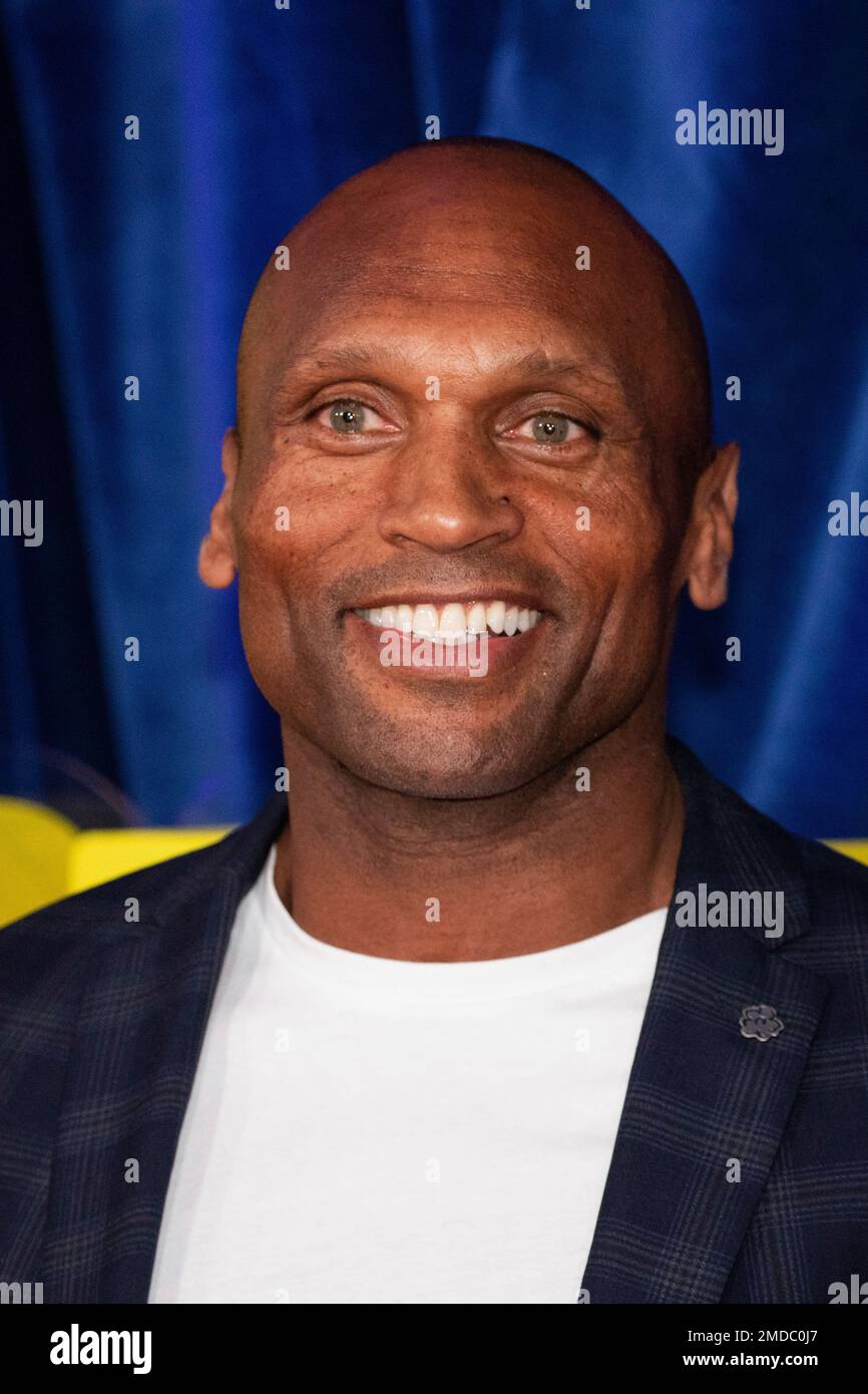 Mark Smith aka Rhino poses for photographers upon arrival at the ...