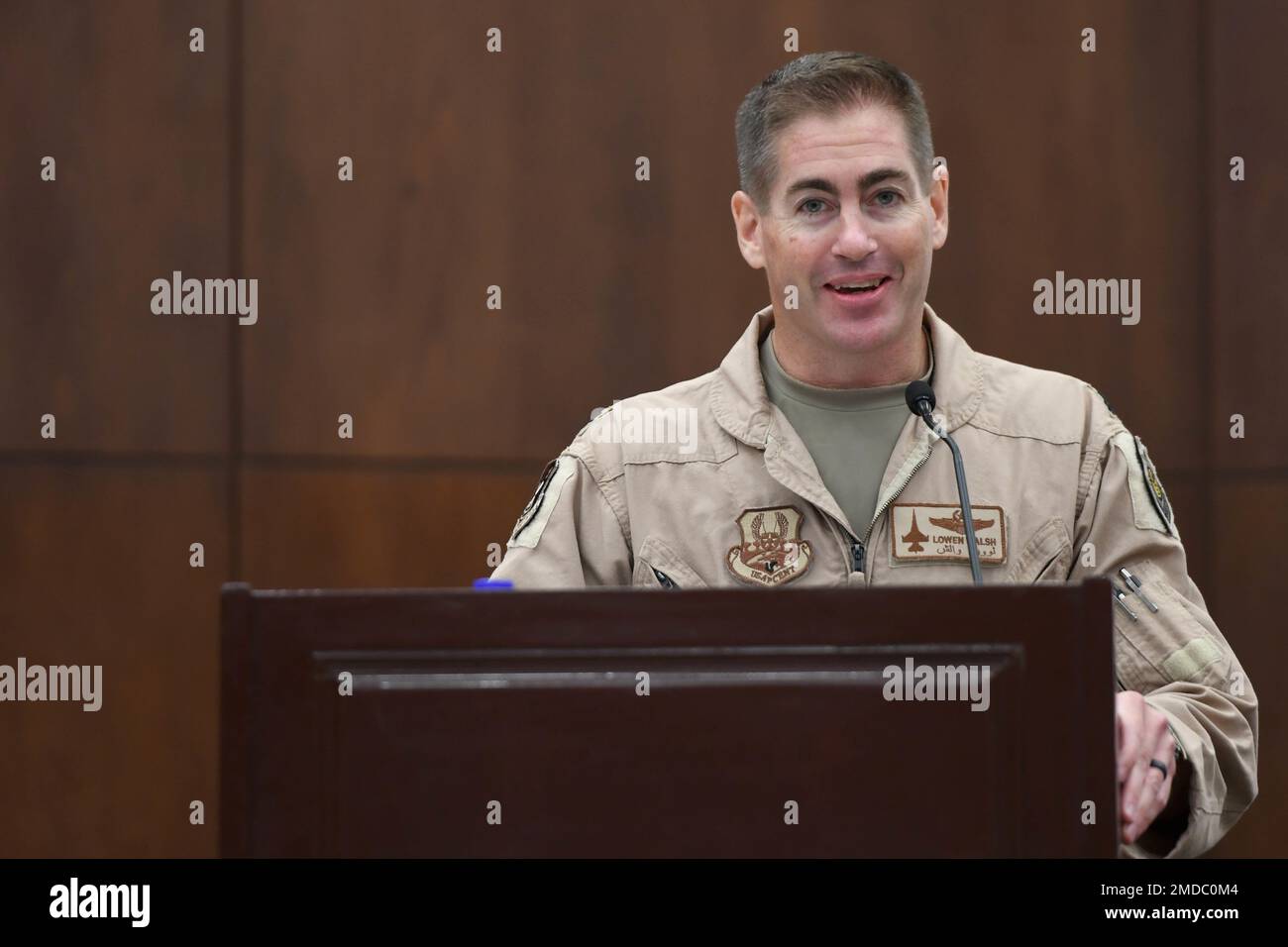 Lt. Col Kevin Walsh, the new commander of the Ninth Air Force (Air ...