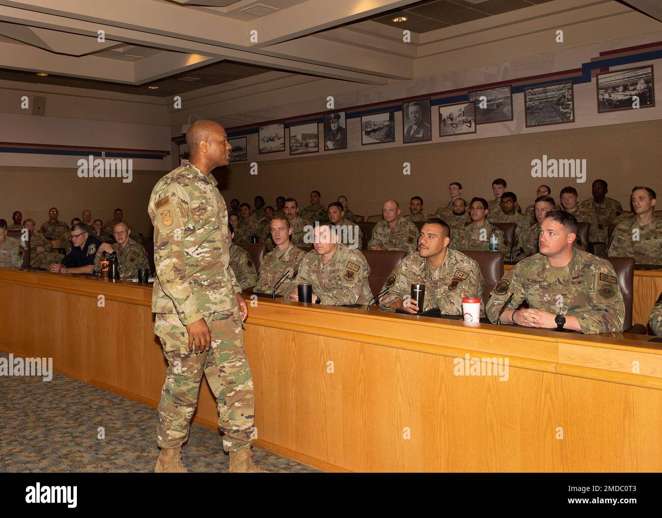 Brig. Gen. Roy Collins, director of Security Forces, Deputy Chief of ...