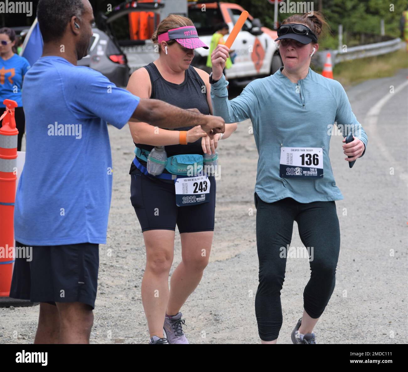 Slapping the performance along...Stefany Jones, registered dietitian ...