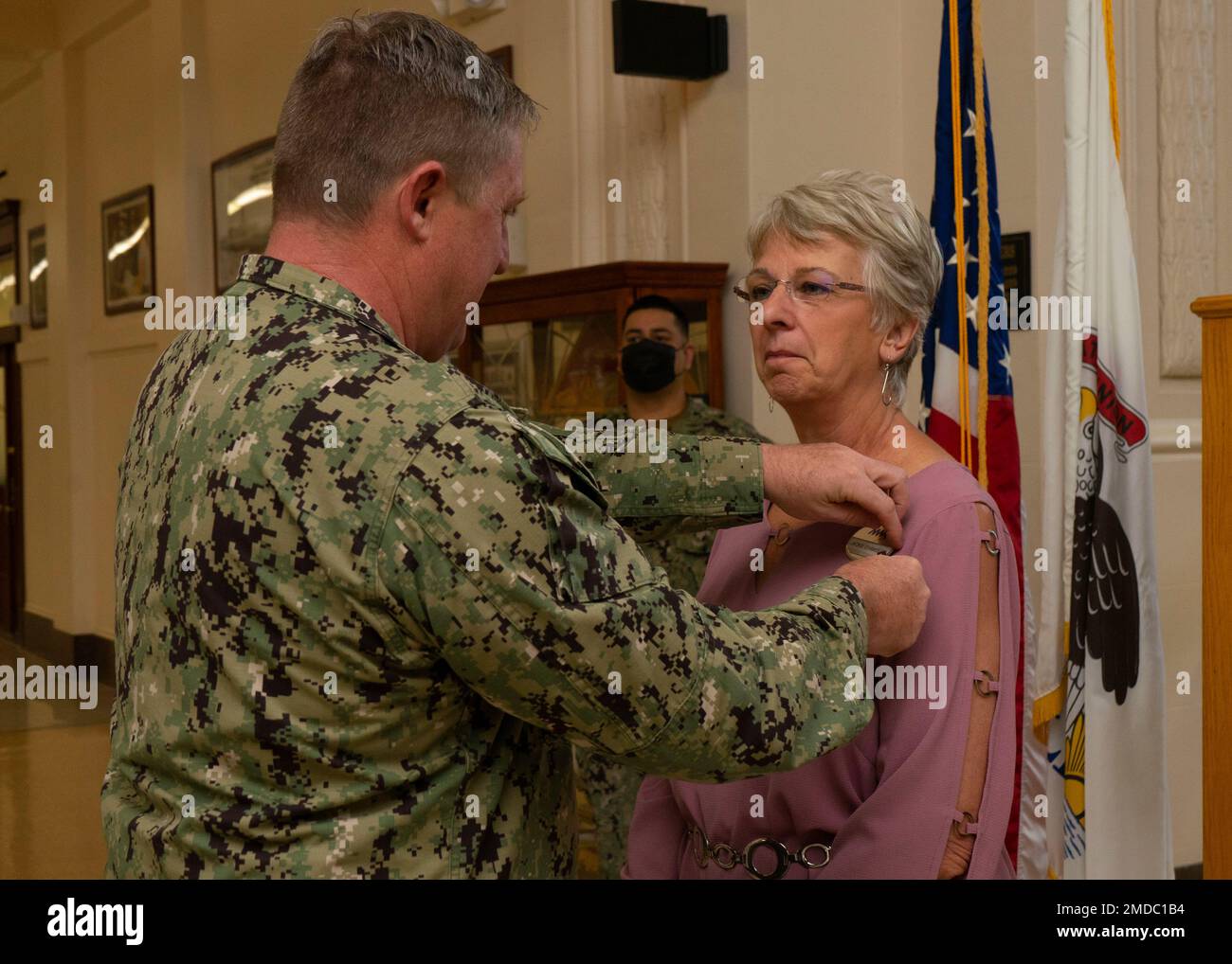 GREAT LAKES, Il. (July 15, 2022) Jacqueline Chambers, business manager ...