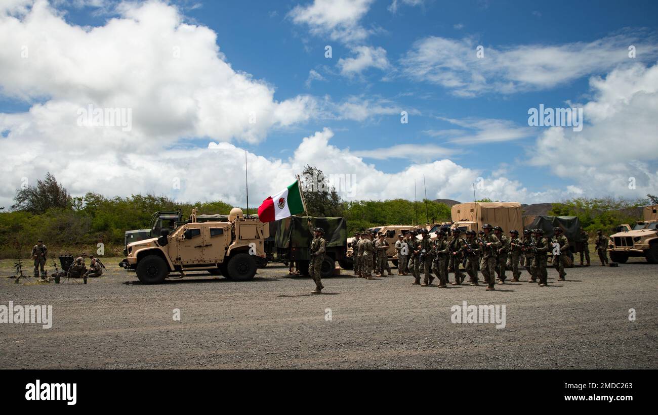 MARINE CORPS TRAINING AREA BELLOWS, Hawaii (July 15, 2022) Mexican ...