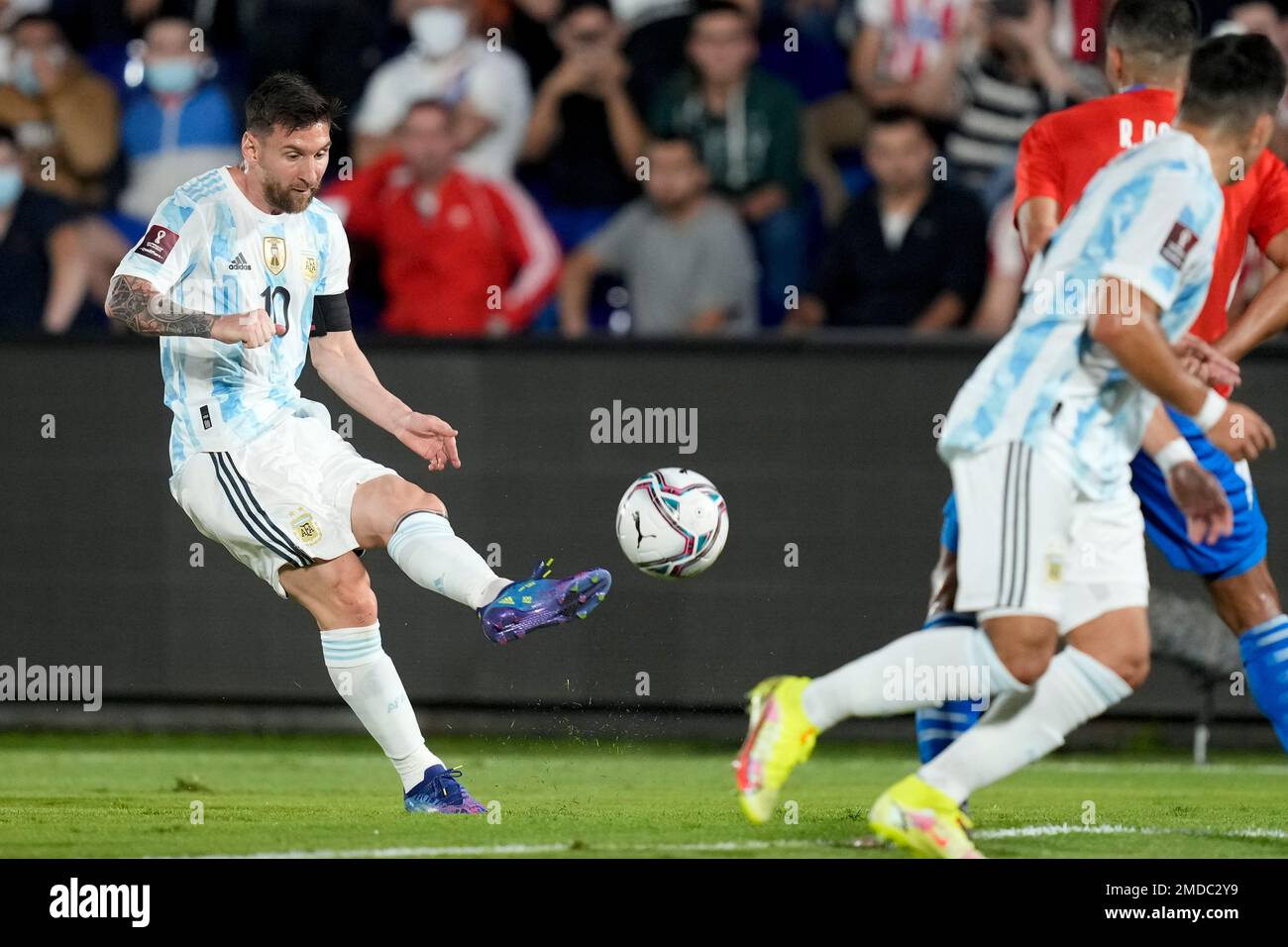 Messi Kicking A Ball 2022