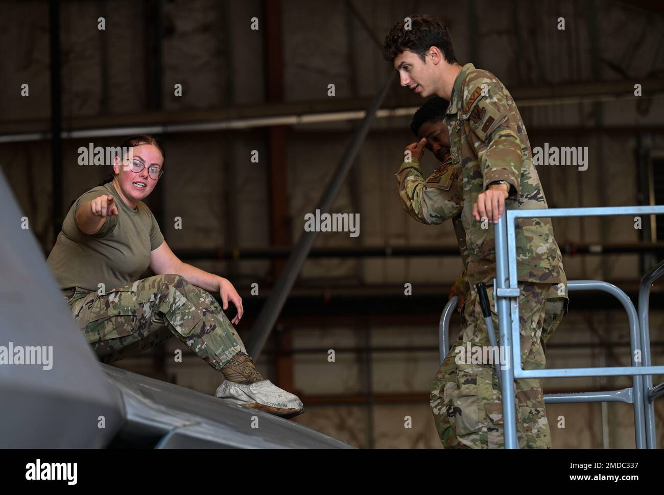 U.S. Air Force Staff Sgt. Caitlin Tarr, 27th Fighter Generation ...