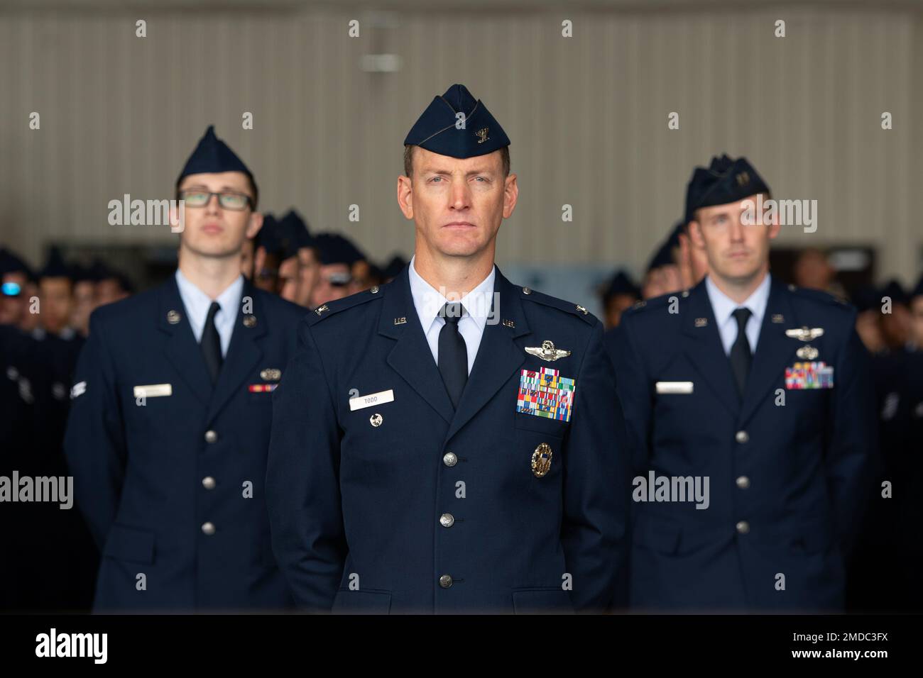 U.S. Air Force Col. Samuel M. Todd, the 3rd Wing vice commander ...