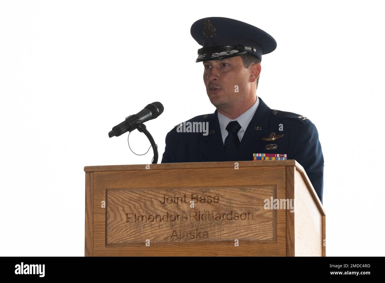 U.S. Air Force Col. Kevin M. Jamieson delivers remarks during the 3rd ...