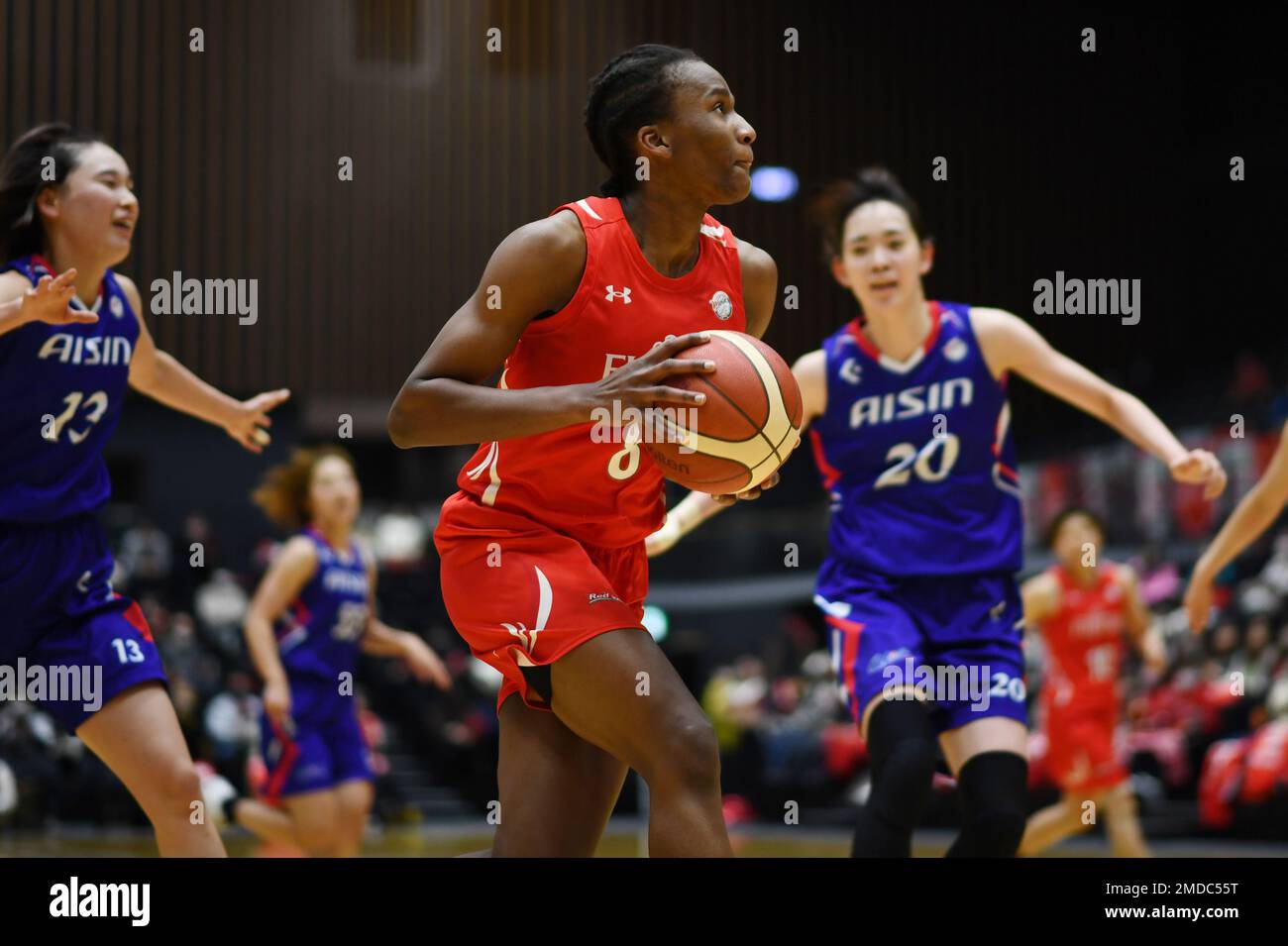 Yokohama, Japan. 22nd Jan, 2023. Joshua Mfonobong Temitope (Red Wave) Basketball : WJBL 2022 ...