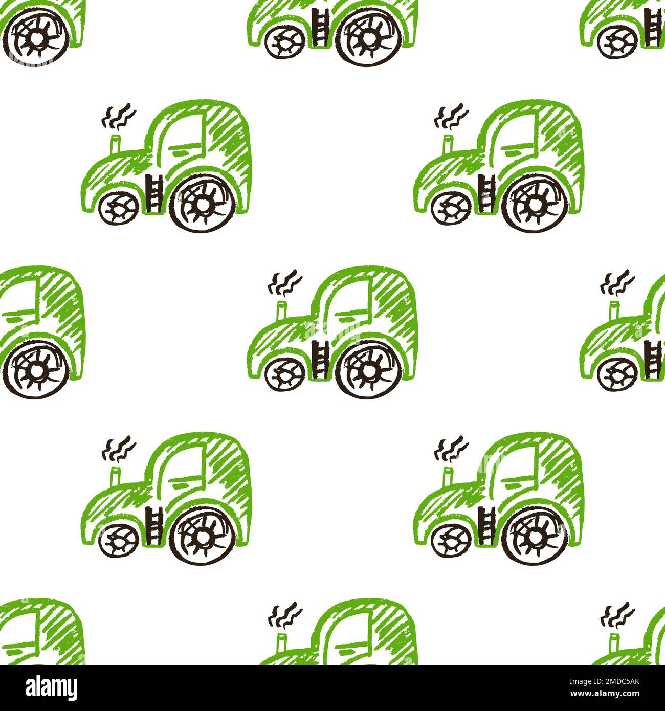 Child tractor Stock Vector Images - Alamy