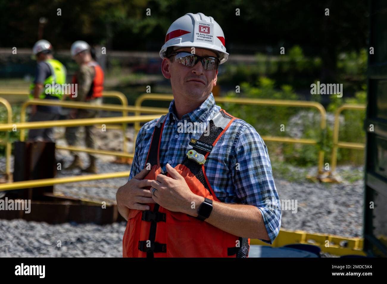 On July 15, Deputy Commanding General Heitkamp visited the Pittsburgh District to tour the ...
