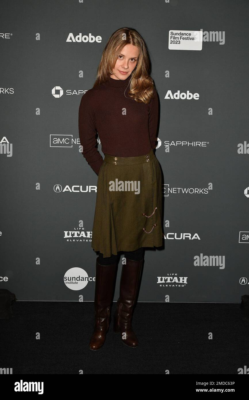 Dasha Nekrasova attends the 2023 Sundance Film Festival "Bad Behaviour ...