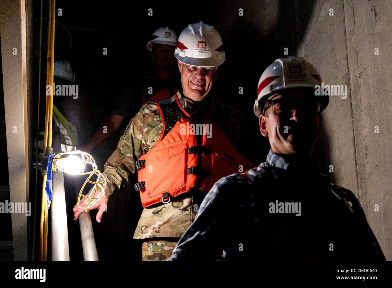 Maj. Gen. Heitkamp tours the new control tower which, when completely ...