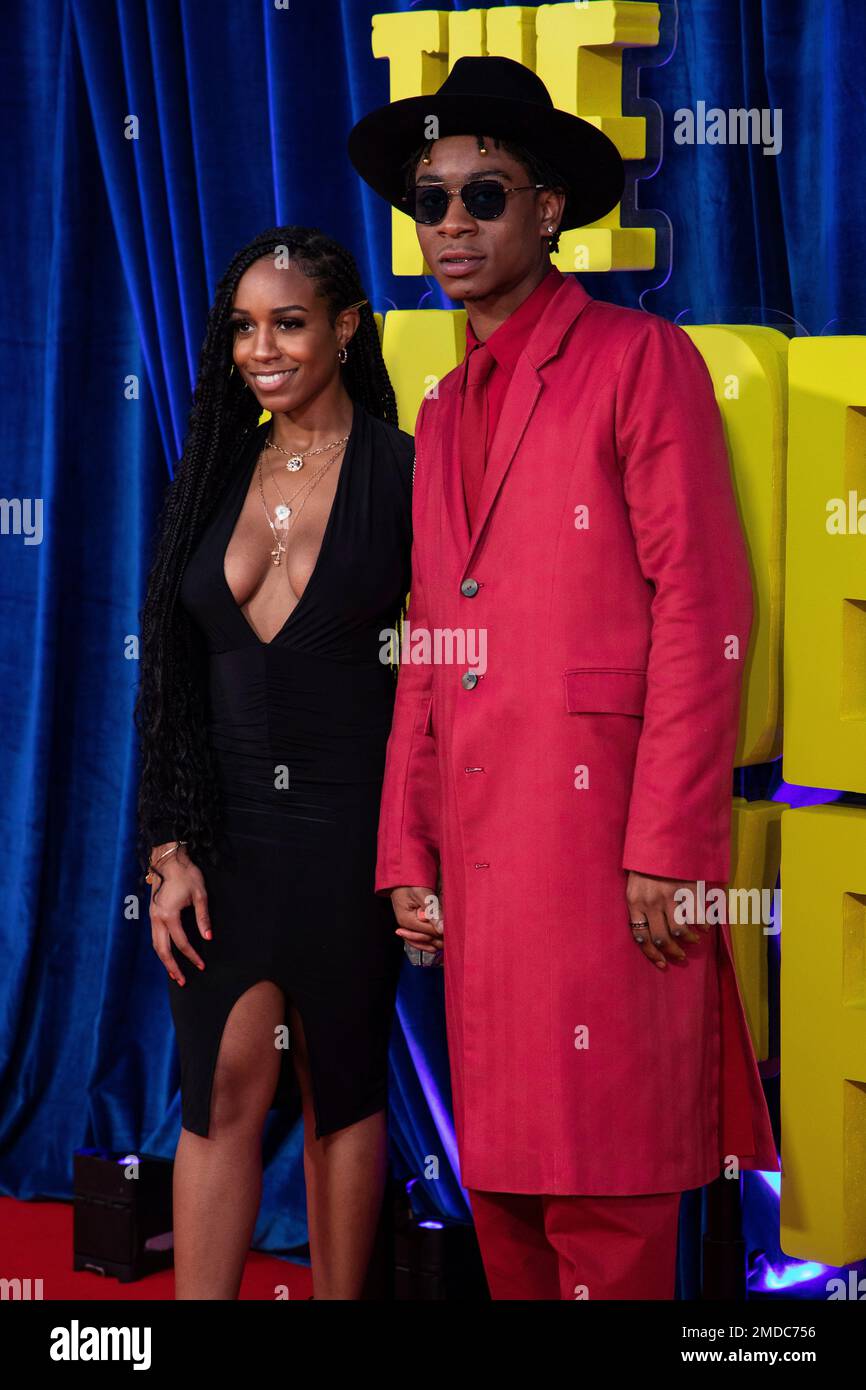 RJ Cyler poses for photographers upon arrival at the opening of the ...