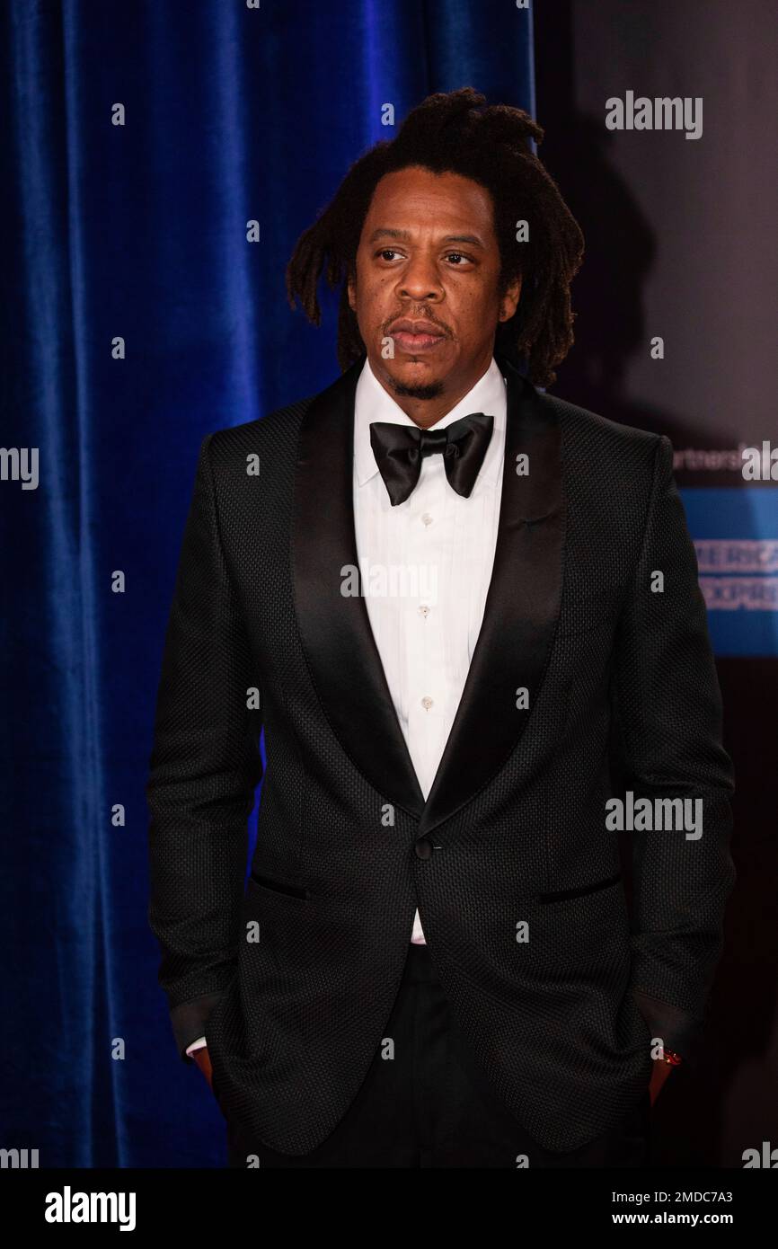 Jay Z poses for photographers upon arrival at the opening of the London ...